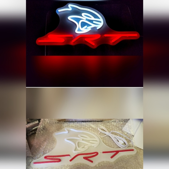 Accents | Hellcat Srt Usb Light Sign | Poshmark
